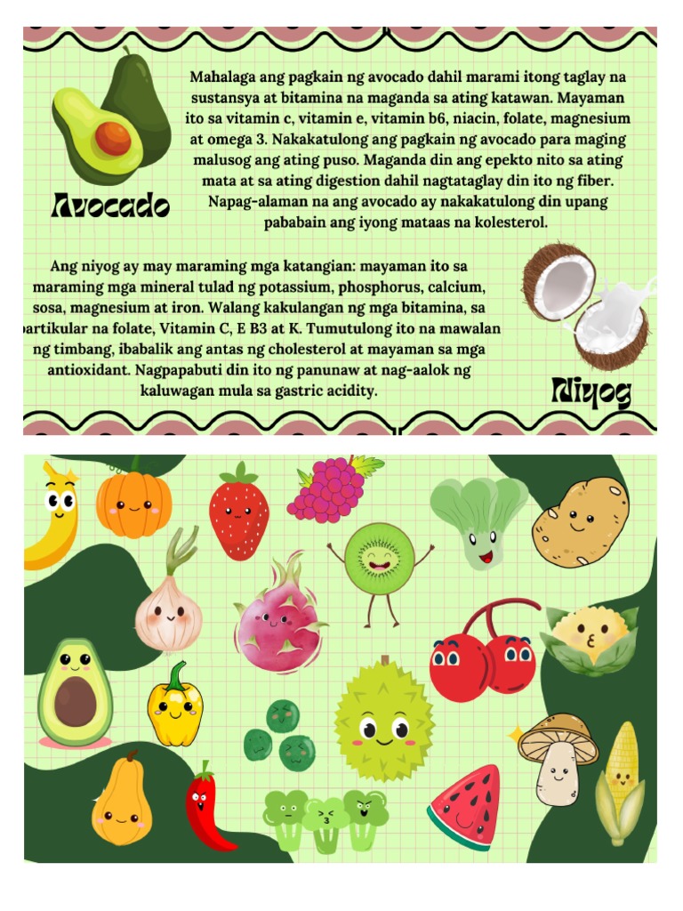 Fruits and Veggies | PDF