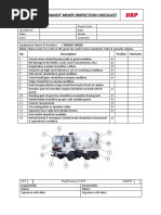 Inspection Checklist For BACKHOE LOADER (JCB) | PDF