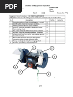 Air Blower Checklist PDF | PDF