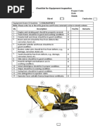 Construction Vehicle Safety Checklists | PDF | Truck | Vehicles