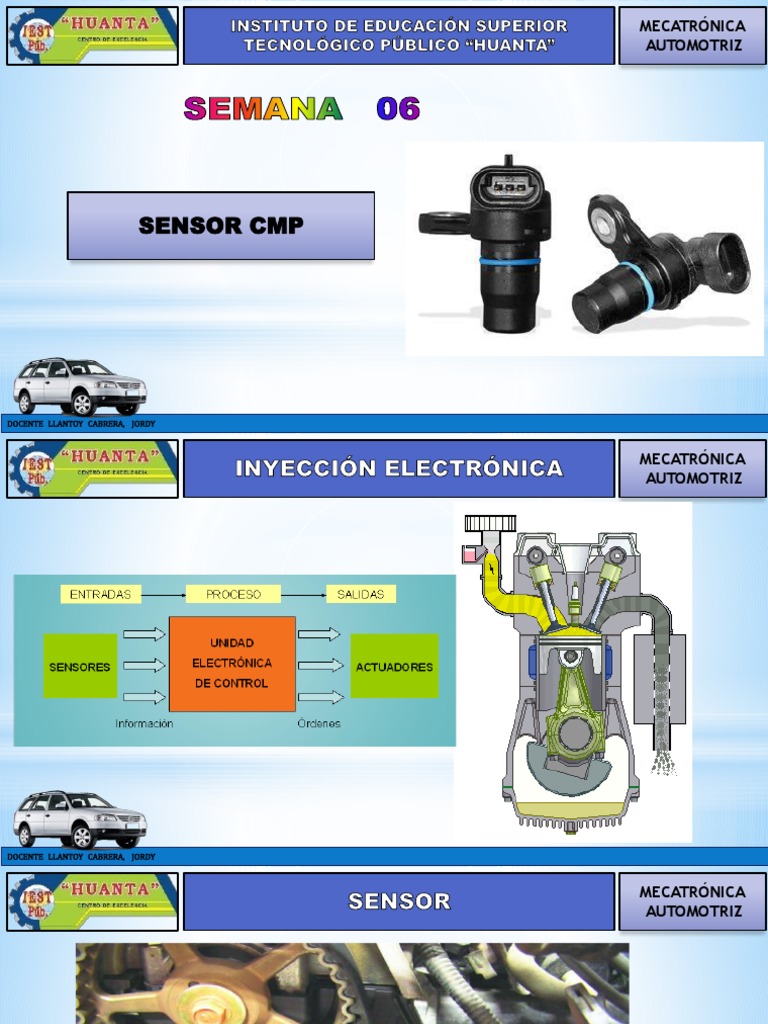 Sensor de CMP | PDF | Pistón | Sensor