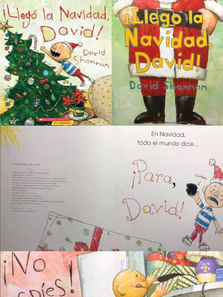 ¡Llegó La Navidad, David! | PDF