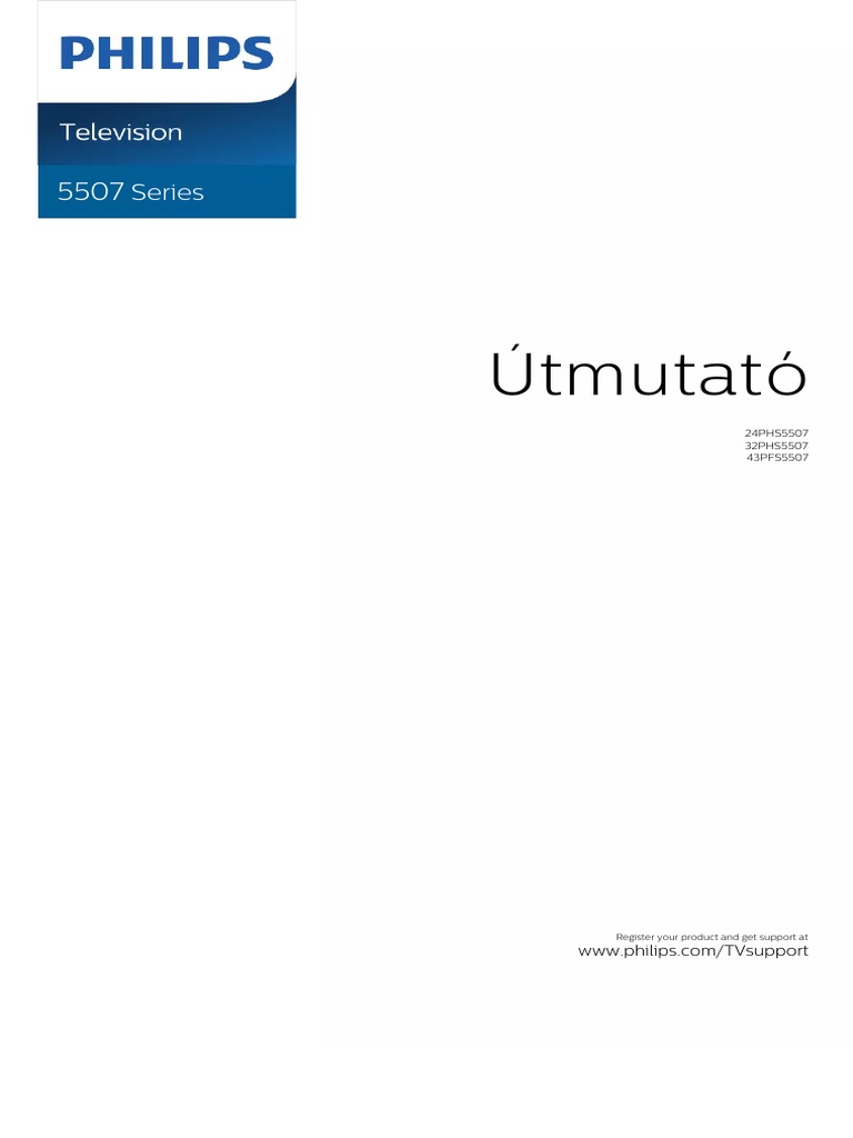 Philips 5507 Series TV Guide | PDF | Business | Home & Garden