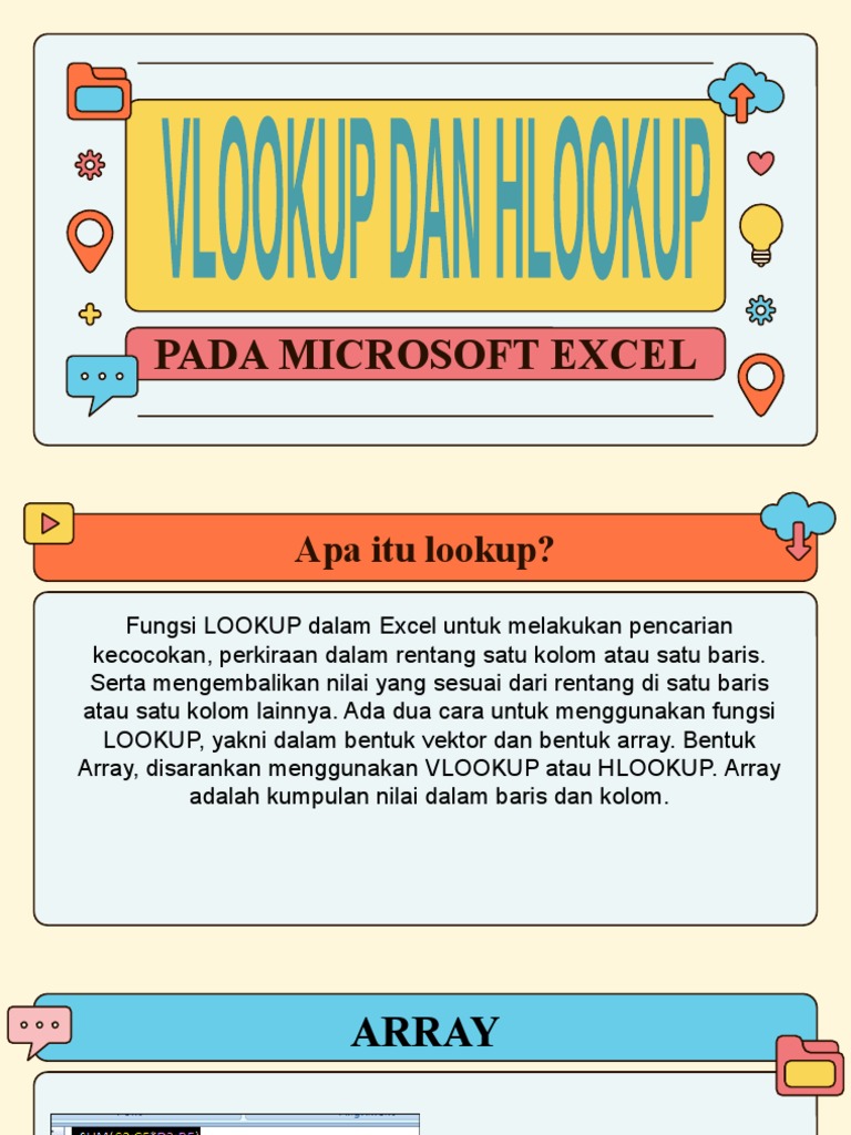 Vlookup & Hlookup | PDF | Metode & Bahan Ajar