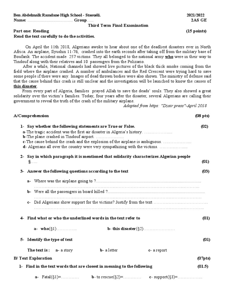 2 GE Exam May 22 | PDF