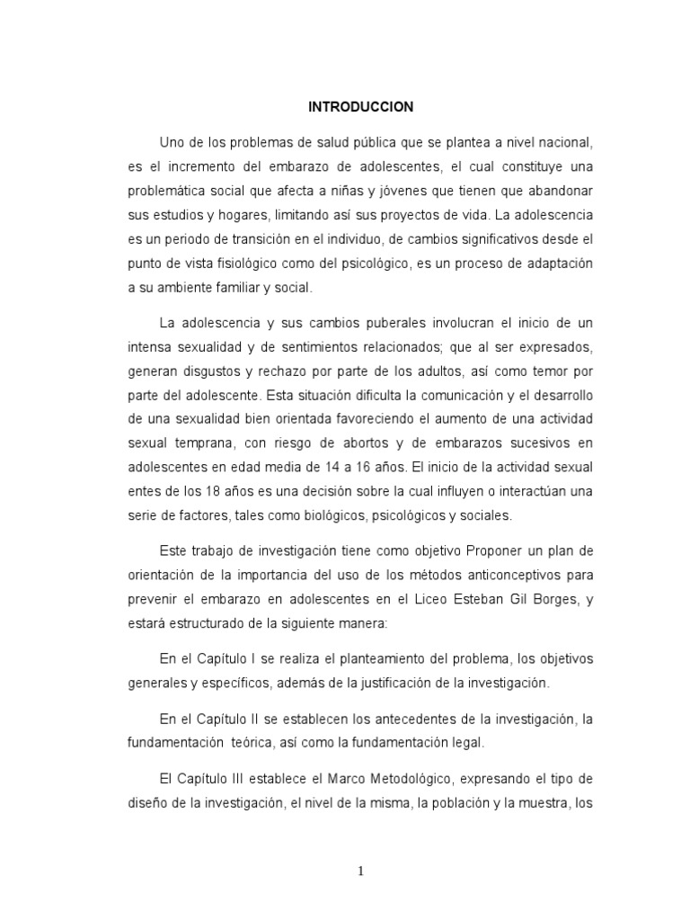 Desarrollo Mayra 2 | PDF | Adolescencia | Control de la natalidad