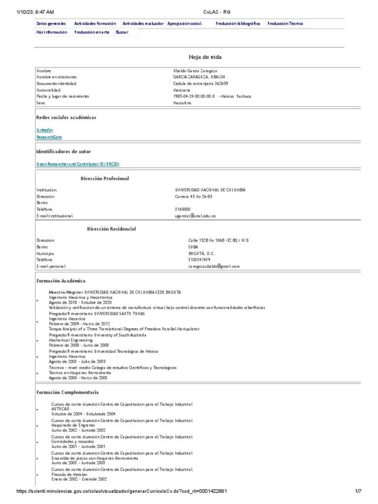 07 Pasaporte Visa Colombia | PDF | Ingeniería | Ingeniería mecánica