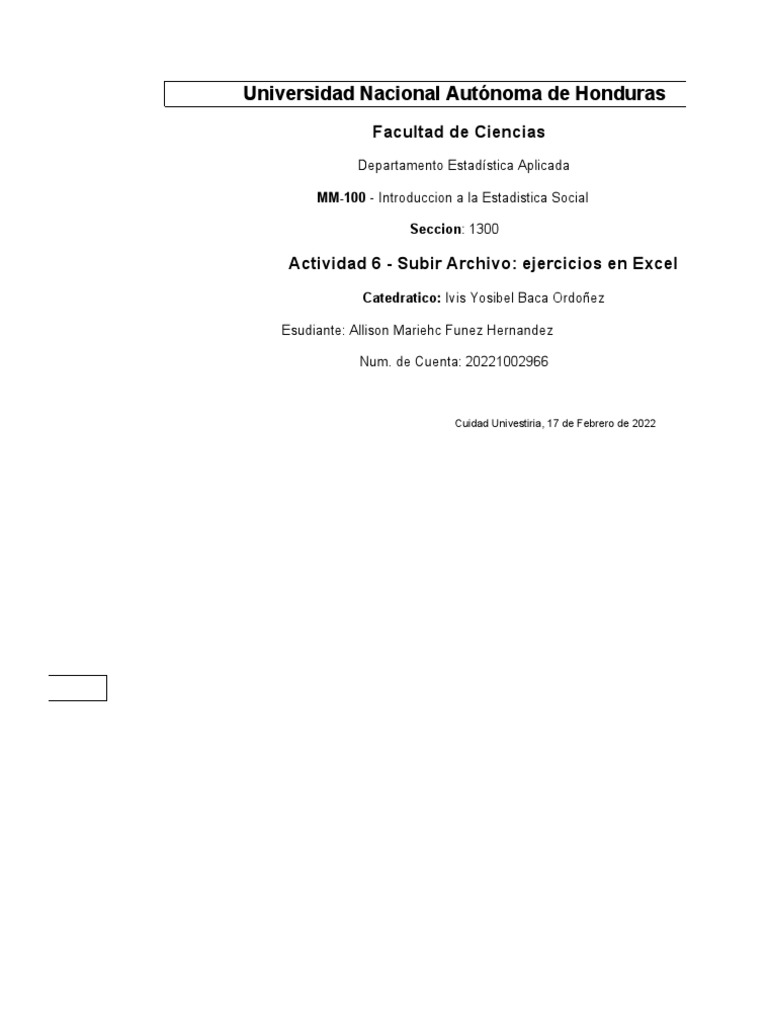 Docsity Ejercicios en Excel 15 | PDF