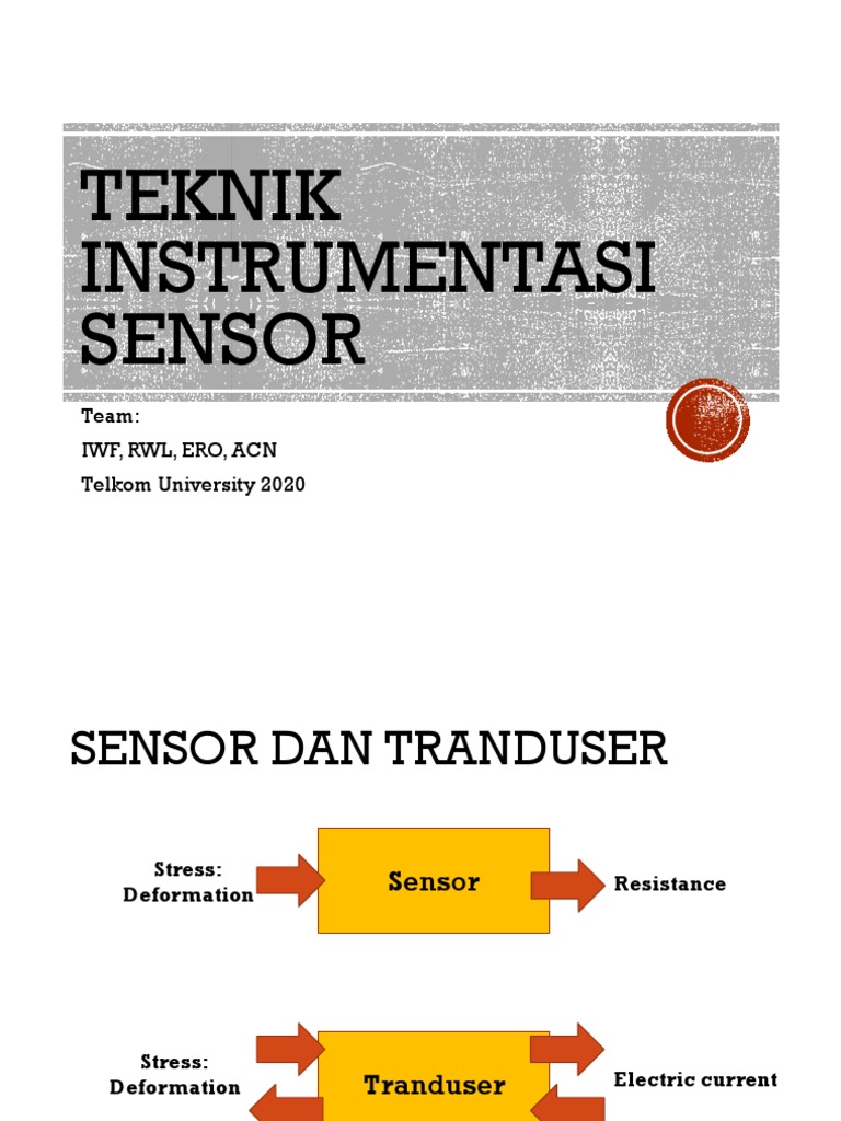 Sensor-Resistif-Kapasitif-Magnetik-Teknik Instrumentasi (Autosaved) | PDF