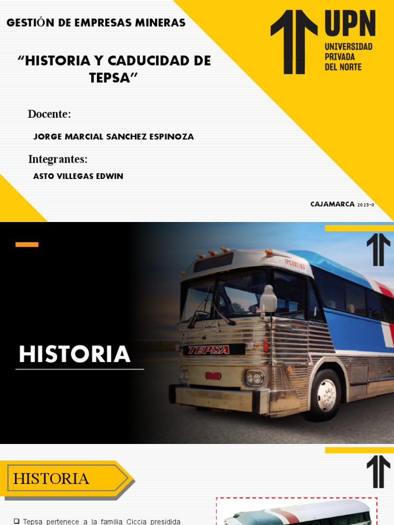 Historia y Declive de TEPSA | PDF | Autobús | Transporte