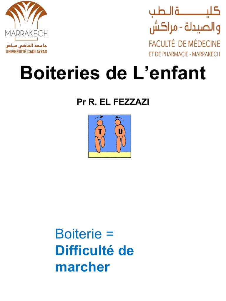 Boiteries chez l'enfant : causes et traitements | PDF | Douleur ...