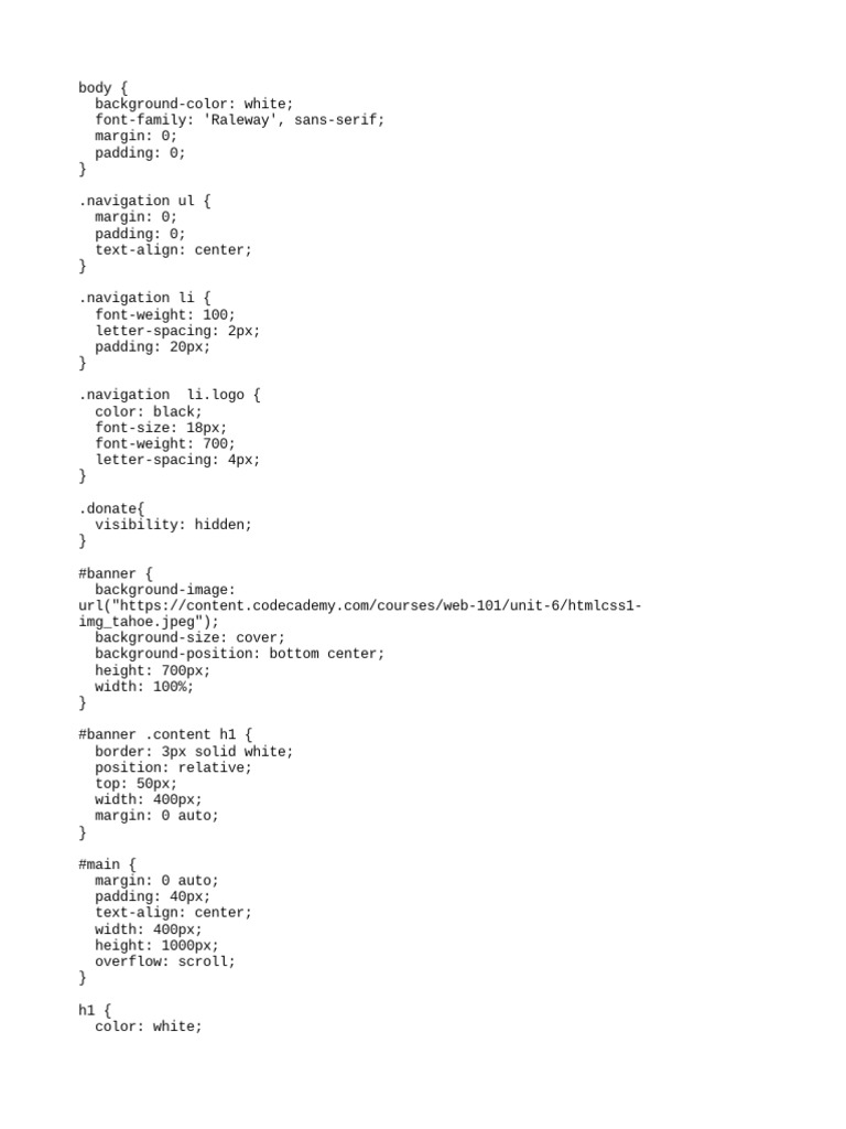 Styling a Website with CSS Selectors, Properties and Values | PDF