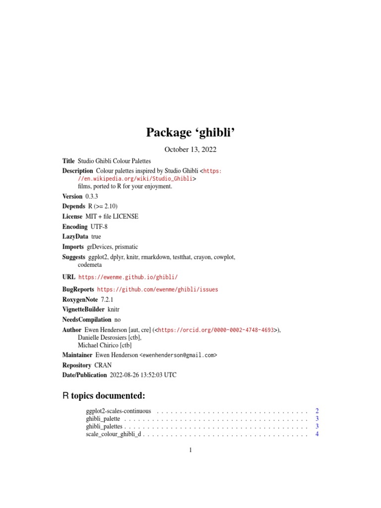 Ghibli | PDF | Software | Computer Engineering