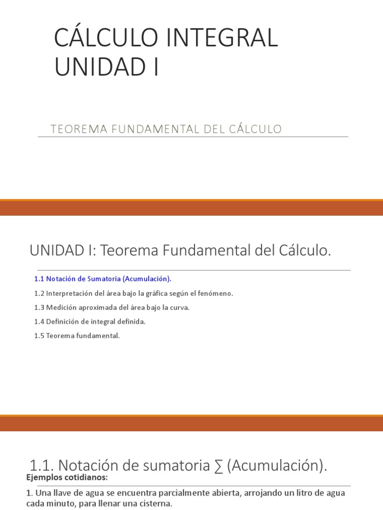 Notación de Sumatoria en Cálculo Integral | PDF | Suma | Notación