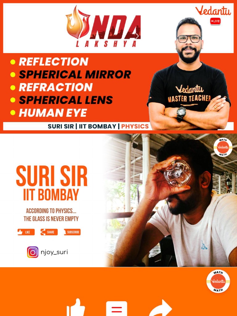 Optics | PDF | Mirror | Refractive Index