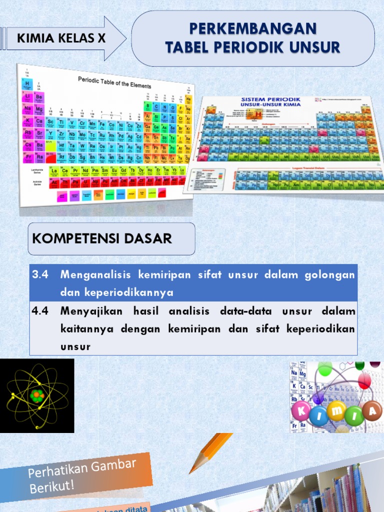 PERKEMBANGAN TABEL PERIODIK UNSUR New | PDF