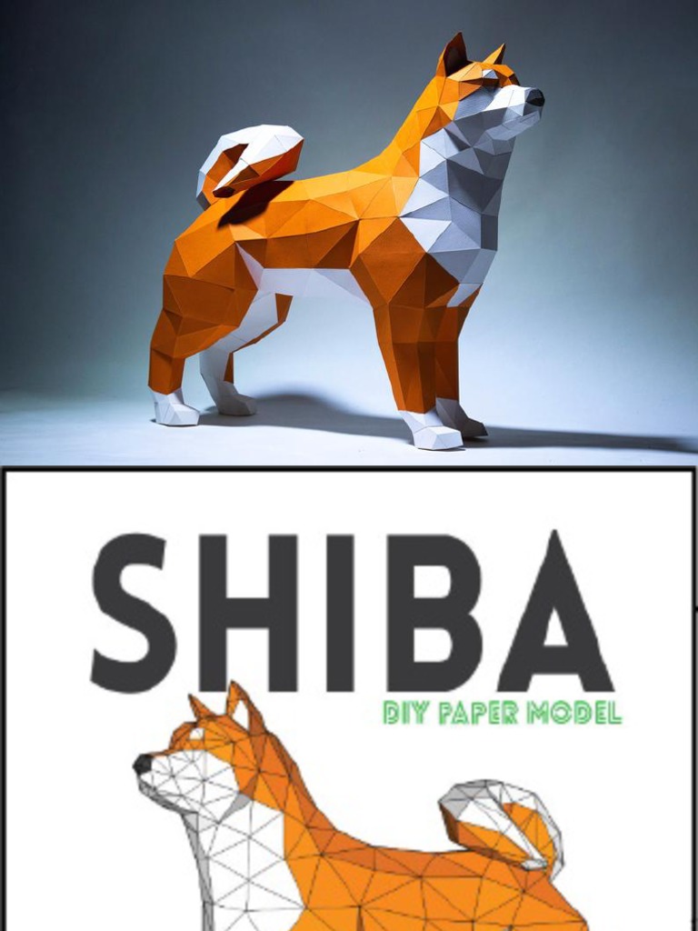 Shiba Inu : Modèles et Papercraft | PDF
