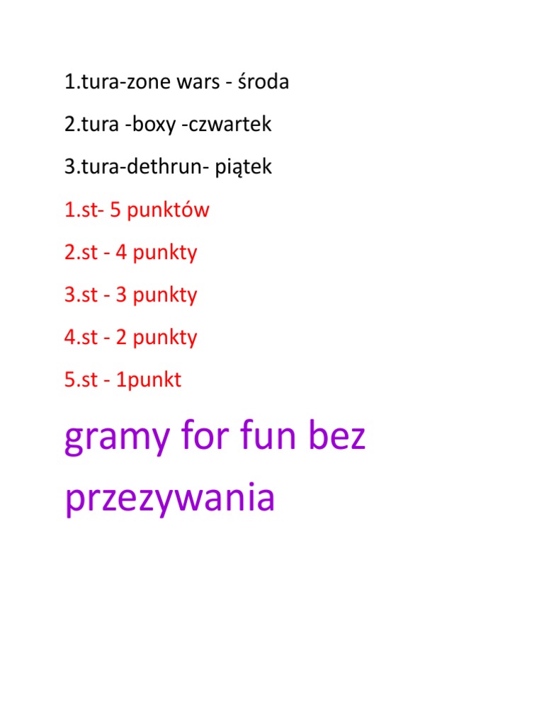 Wszystko Co Trzeba Wiedziec | PDF