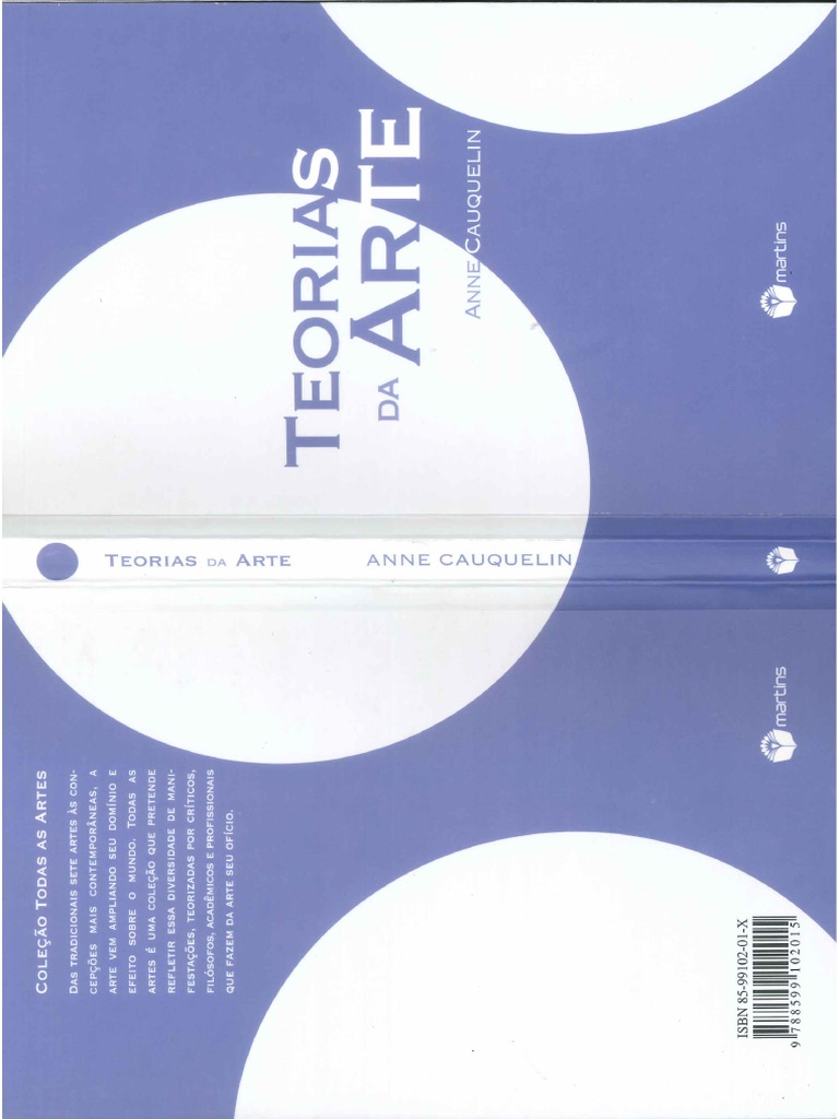 Teorias da arte (Anne Cauquelin) | PDF