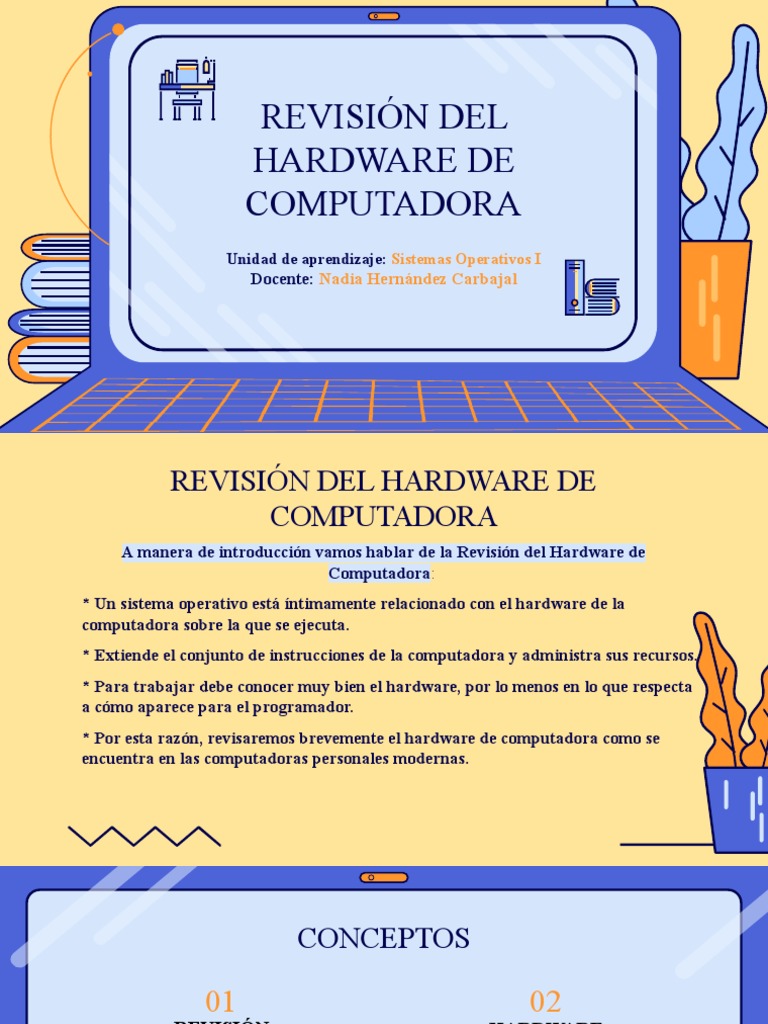 Revisión Del Hardware de Computadora | PDF | Hardware de la computadora ...