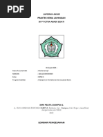 Contoh Sertifikat PKL | PDF