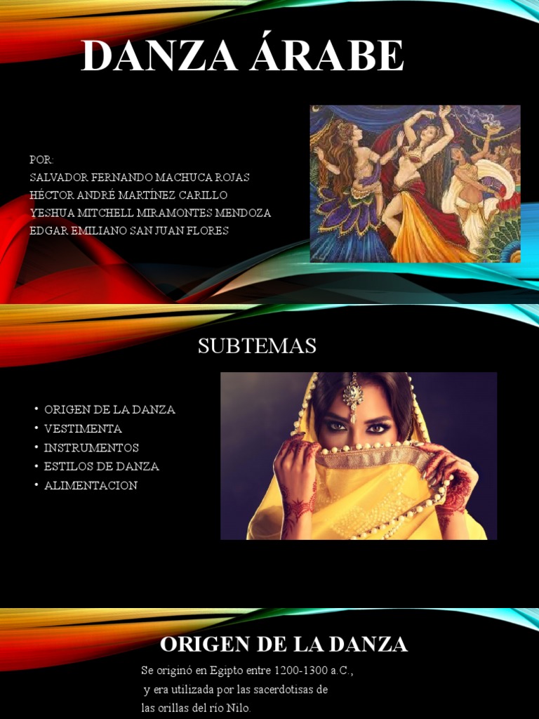 Historia y Elementos de la Danza Árabe | PDF | Arte