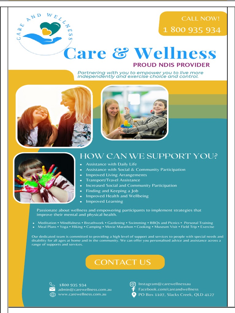 NDIS Provider Wellness Support | PDF