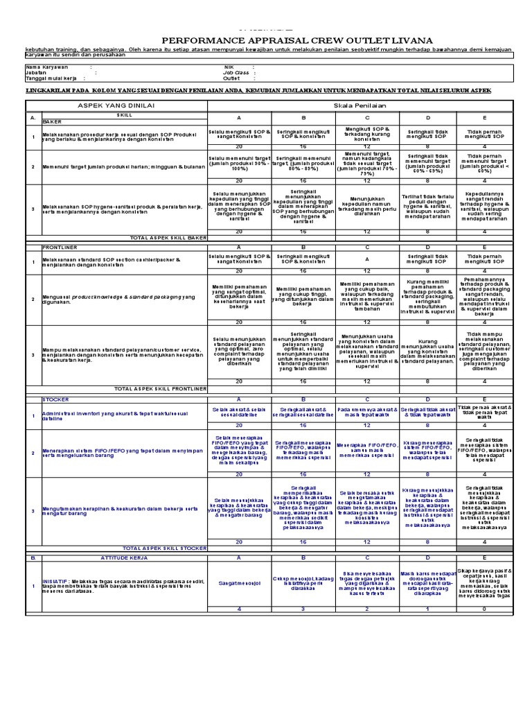 Form PA Crew Outlet | PDF