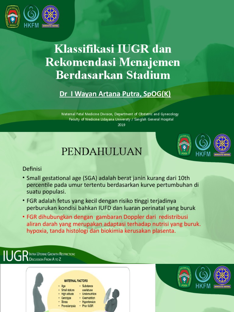 IUGR - Dr. ART | PDF