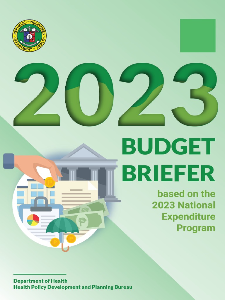 2023 DOH National Budget Overview | PDF | Preventive Healthcare ...