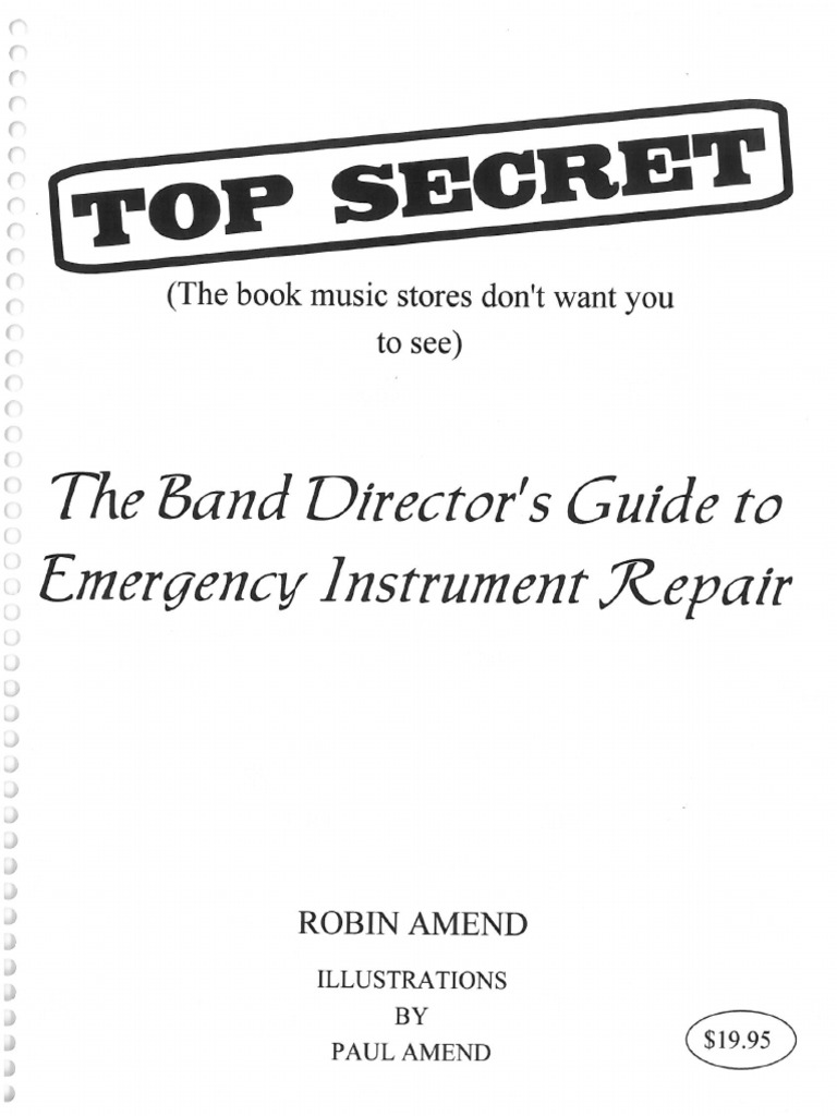 Amend Repair Book | PDF