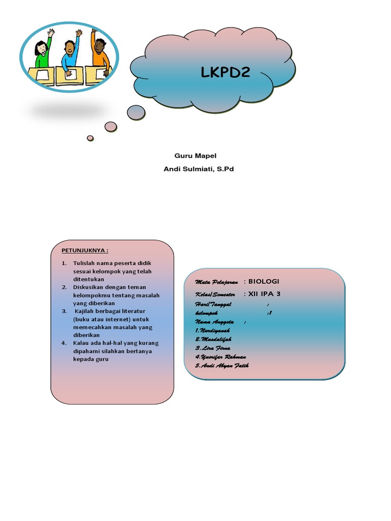 LKPD (2) Kelompok 1 Pola Hereditas M | PDF