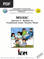 Mapeh 8 Q4 Module | PDF | Performing Arts