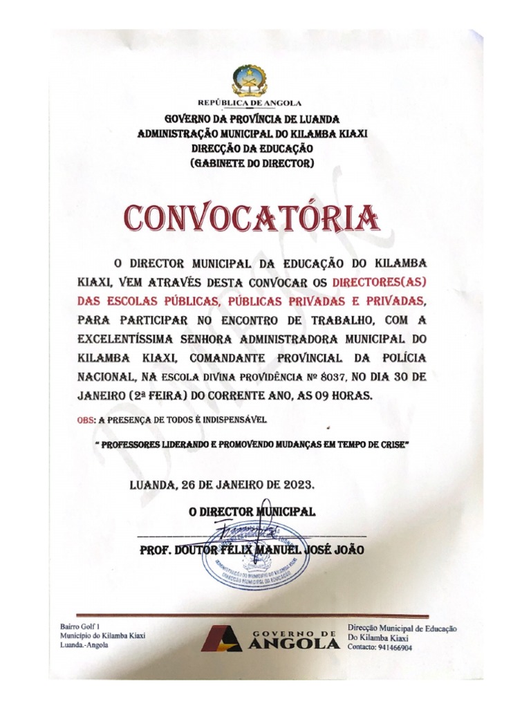 República de Angola | PDF