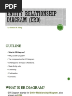 Unit-Relation (ER) Diagram For A University Database | PDF