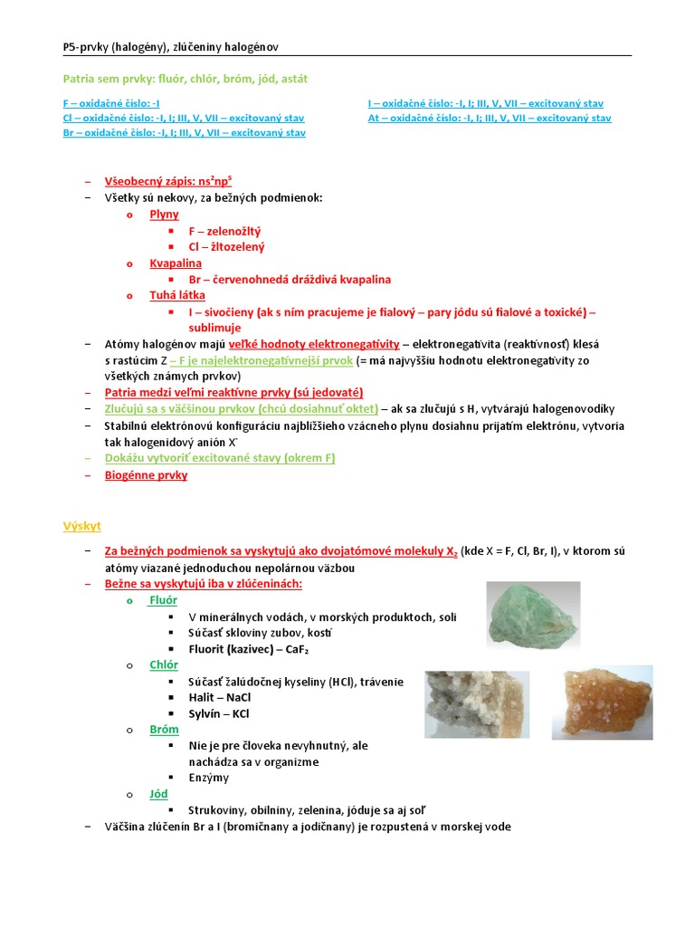p5 Prvky | PDF
