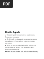 Heridas Quirurgicas | PDF | Herida | Especialidades Medicas