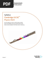 0625 Syllabus PDF | PDF | Trigonometric Functions | Area