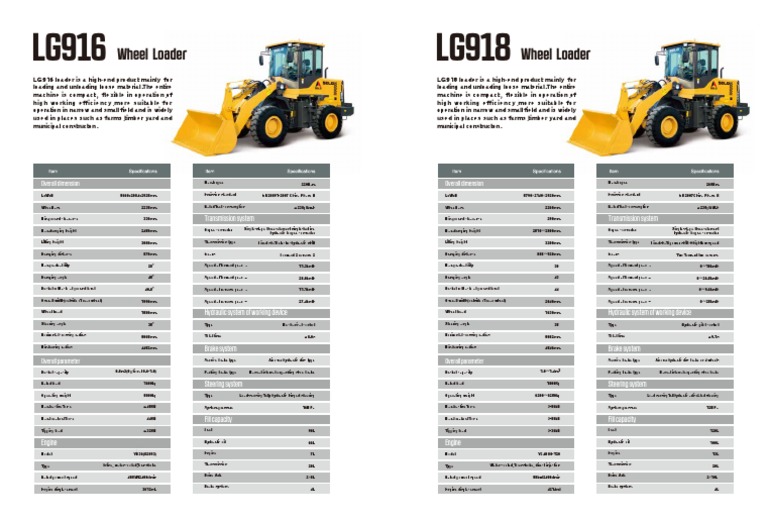 Wheel Loader | PDF | Loader (Equipment) | Steering