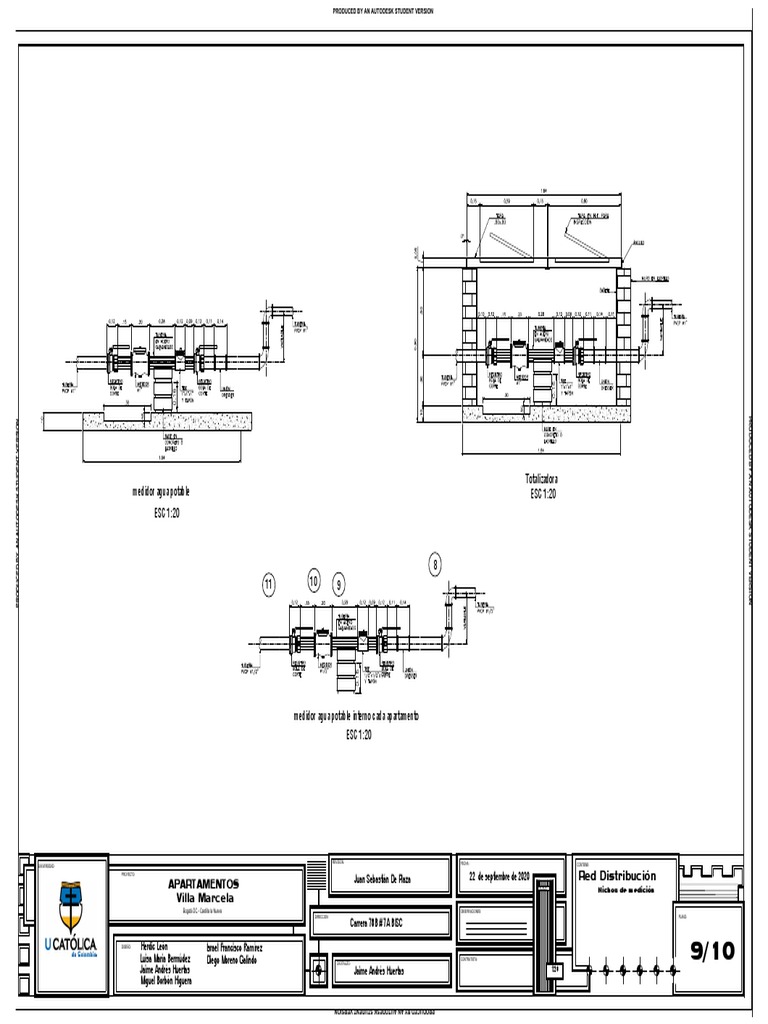 detalle nicho de medicion | PDF