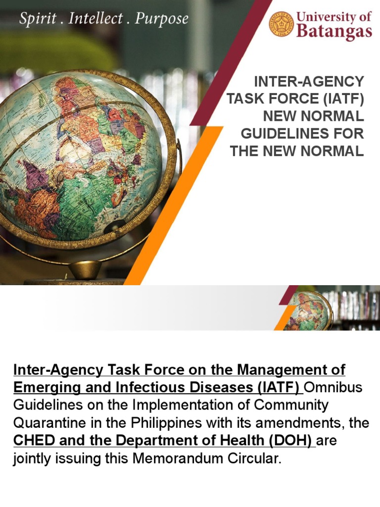 IATF New Normal Guidelines for HEIs | PDF | Libraries | Health Sciences