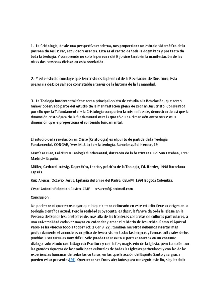 Actividad de Cristologia | PDF | Jesús | Teología