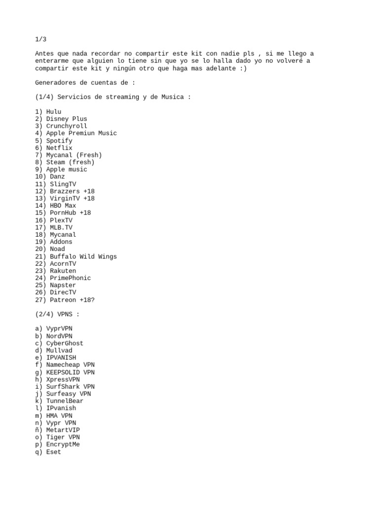 Kit Alter by Zami Parte 1 | PDF | Online Services | Mass Media