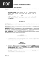 Sample Adoption Agreement | PDF | Contact (Law) | Adoption