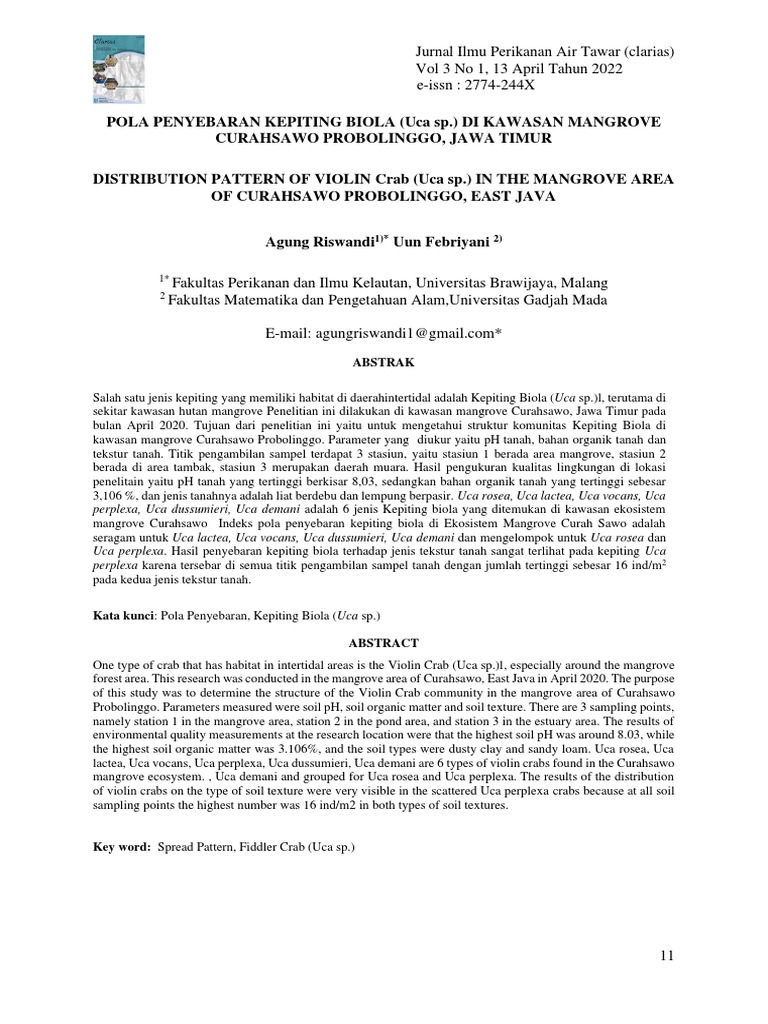 Agung Riswandi, Brawijaya 11-17 | PDF | Sains & Matematika