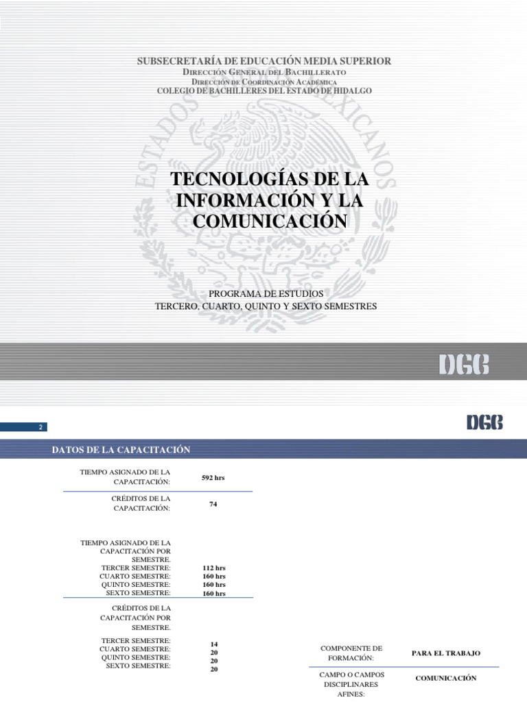 Tecnologias de La Informacion | PDF | Maestros | Software de la aplicacion