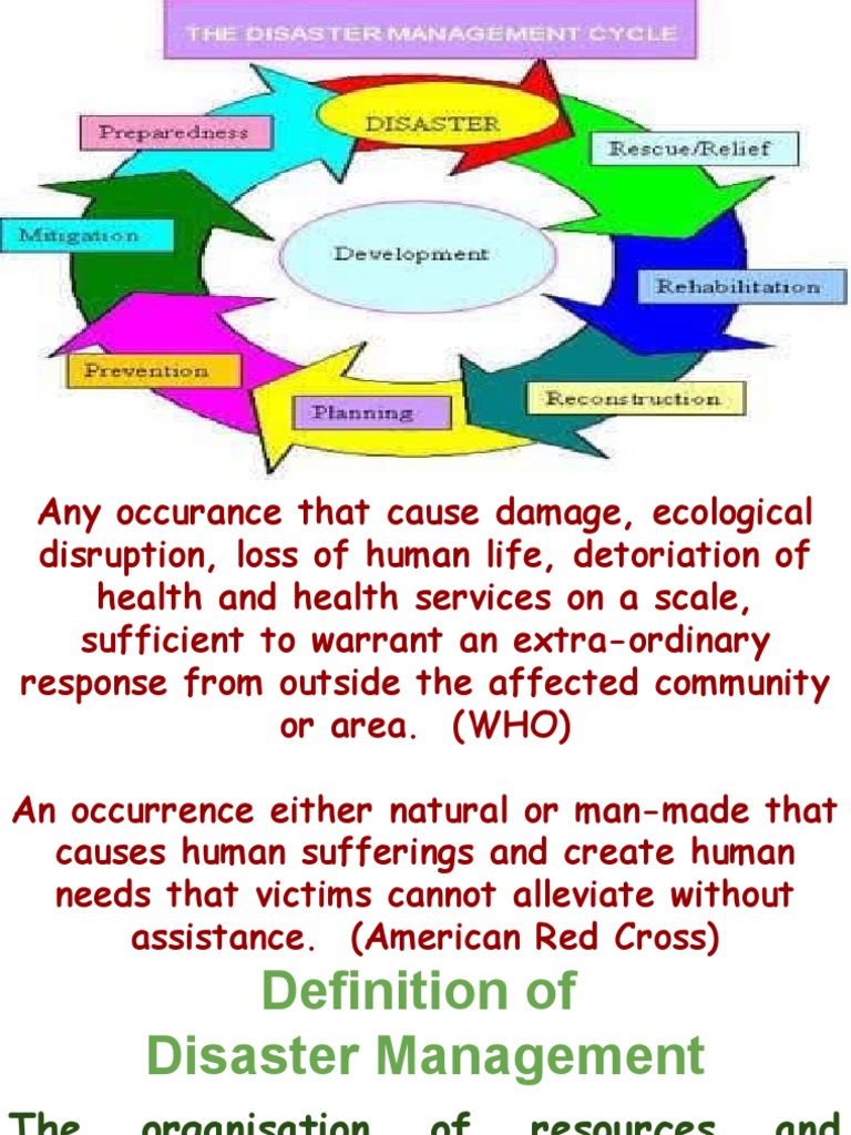 Disaster Management Cycle | PDF | Emergency Management | Natural ...