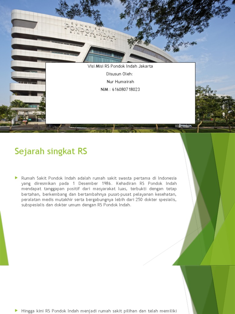 Tgs Manajemen Visi Misi Rs | PDF