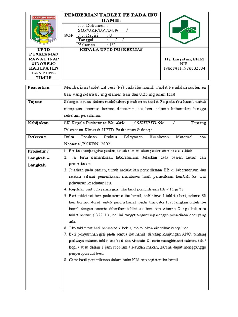 Tablet Fe | PDF | Kesehatan Holistik