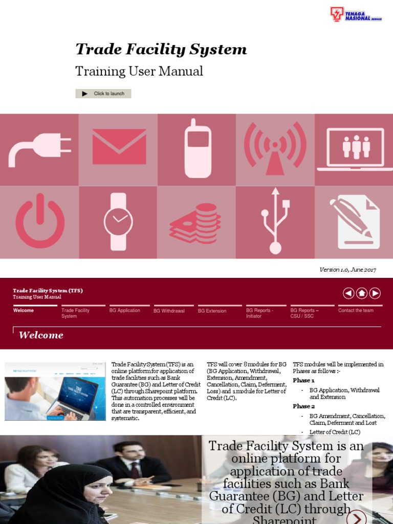 TFS - User Manual | PDF | User (Computing) | Letter Of Credit
